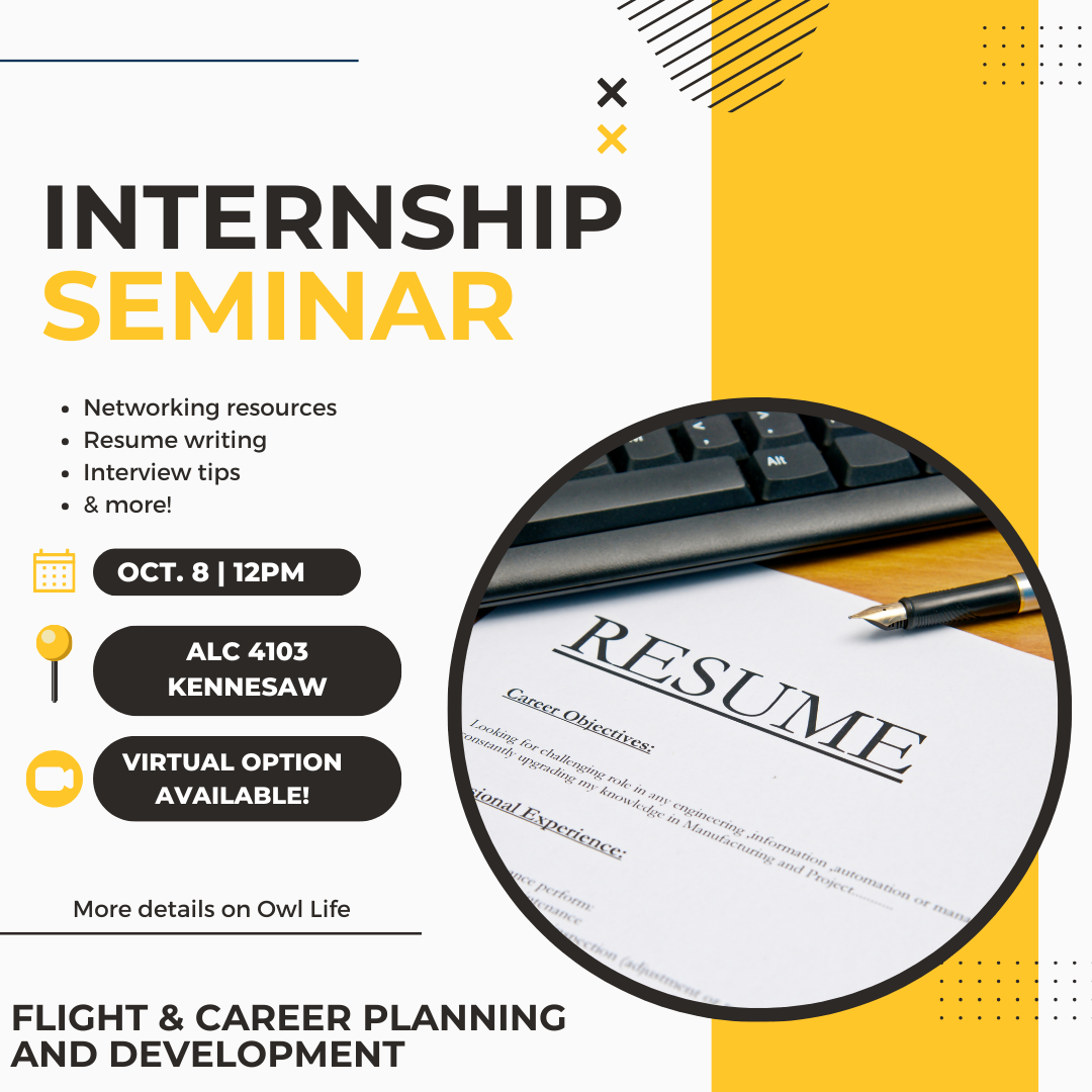 Internship Seminar | Owl Family Hub