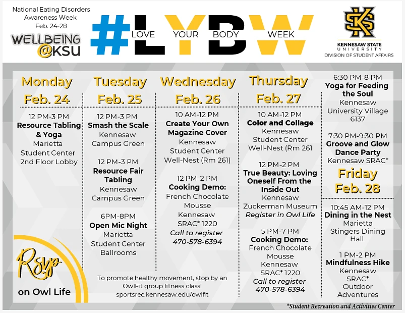 Love your Body Week | Owl Family Hub