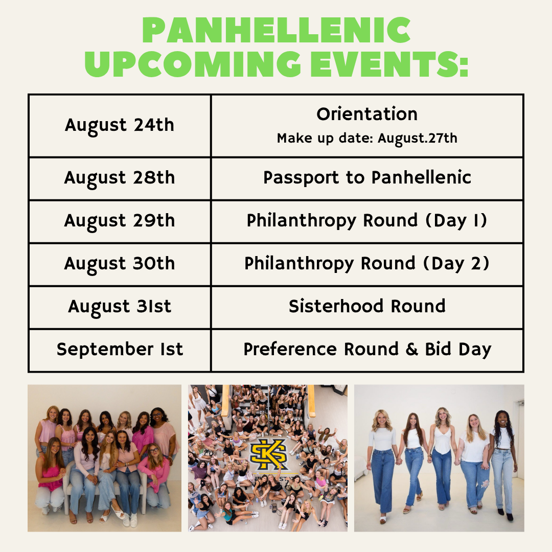 Panhellenic Upcoming Events | Owl Family Hub