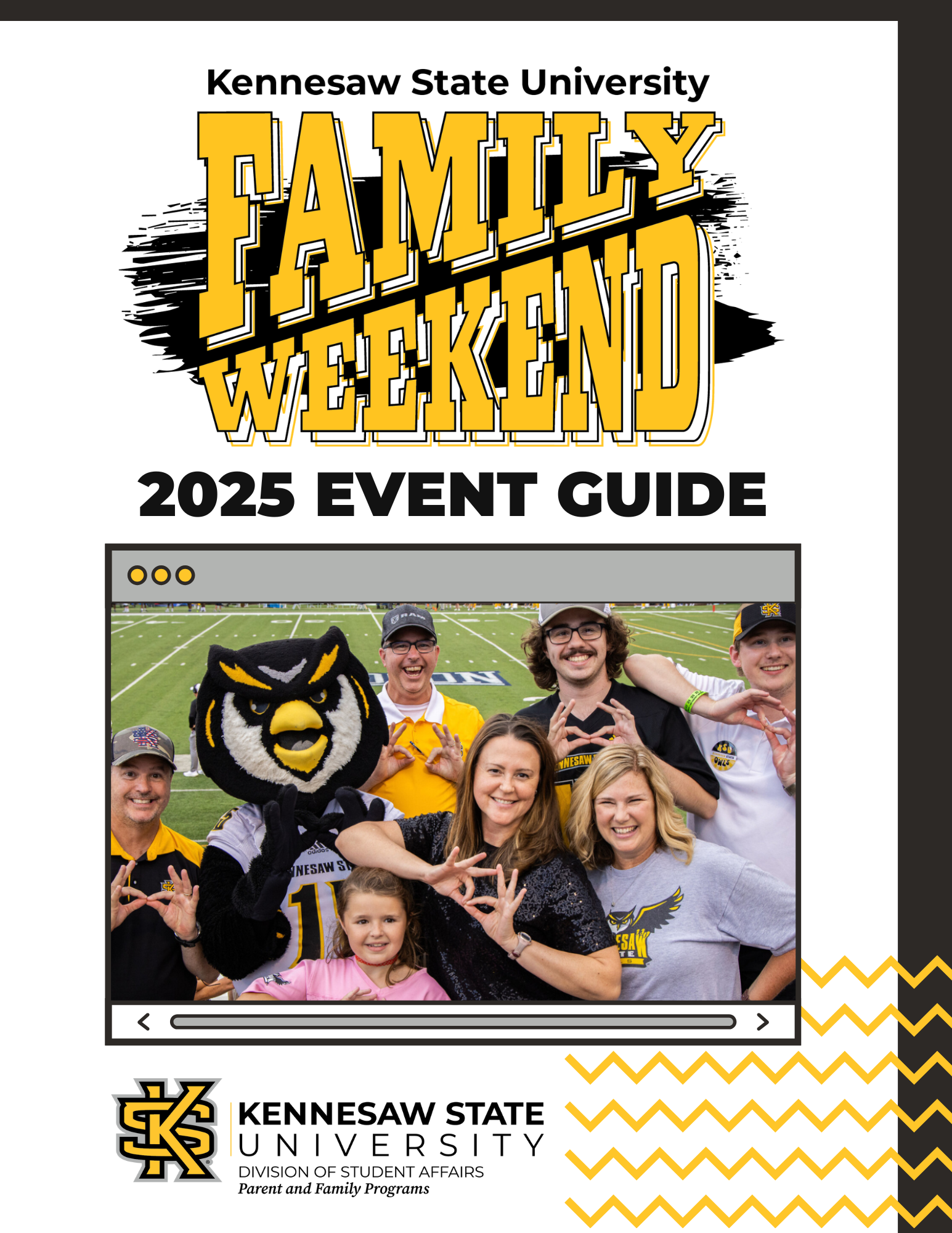 Family Weekend 2025 Event Guide! | Owl Family Hub
